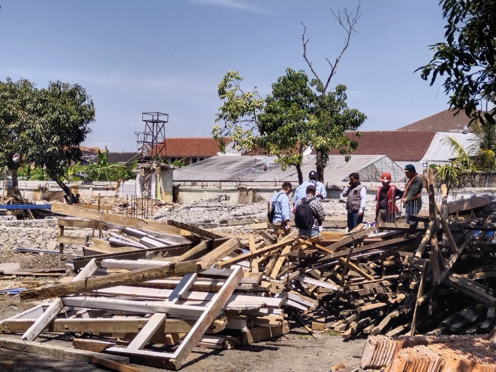Proyek Pembangunan Kantor Dishub Dengan Anggaran 3 Miliar Lebih Tak ...